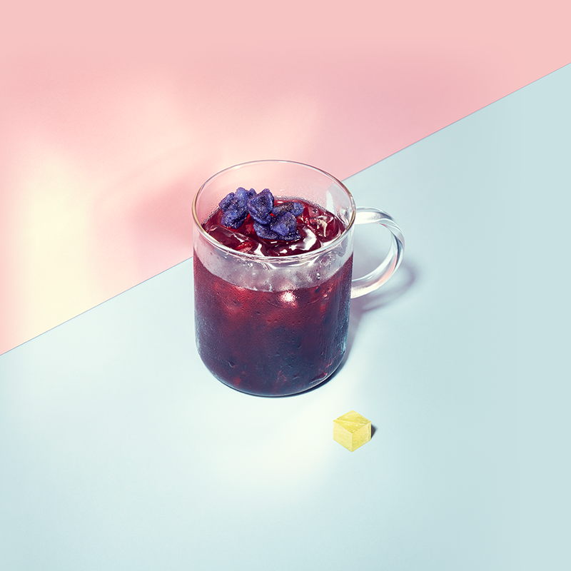 Edinburg For a Day, Cocktail vodka liqueur de thé mûres | Cobalte Vodka